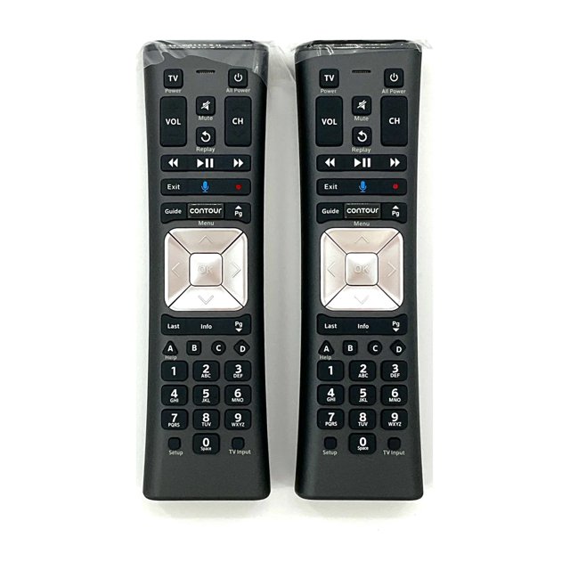 (2 Pack) Replacement Cox Contour Voice Remote Control XR11 For TVs ...