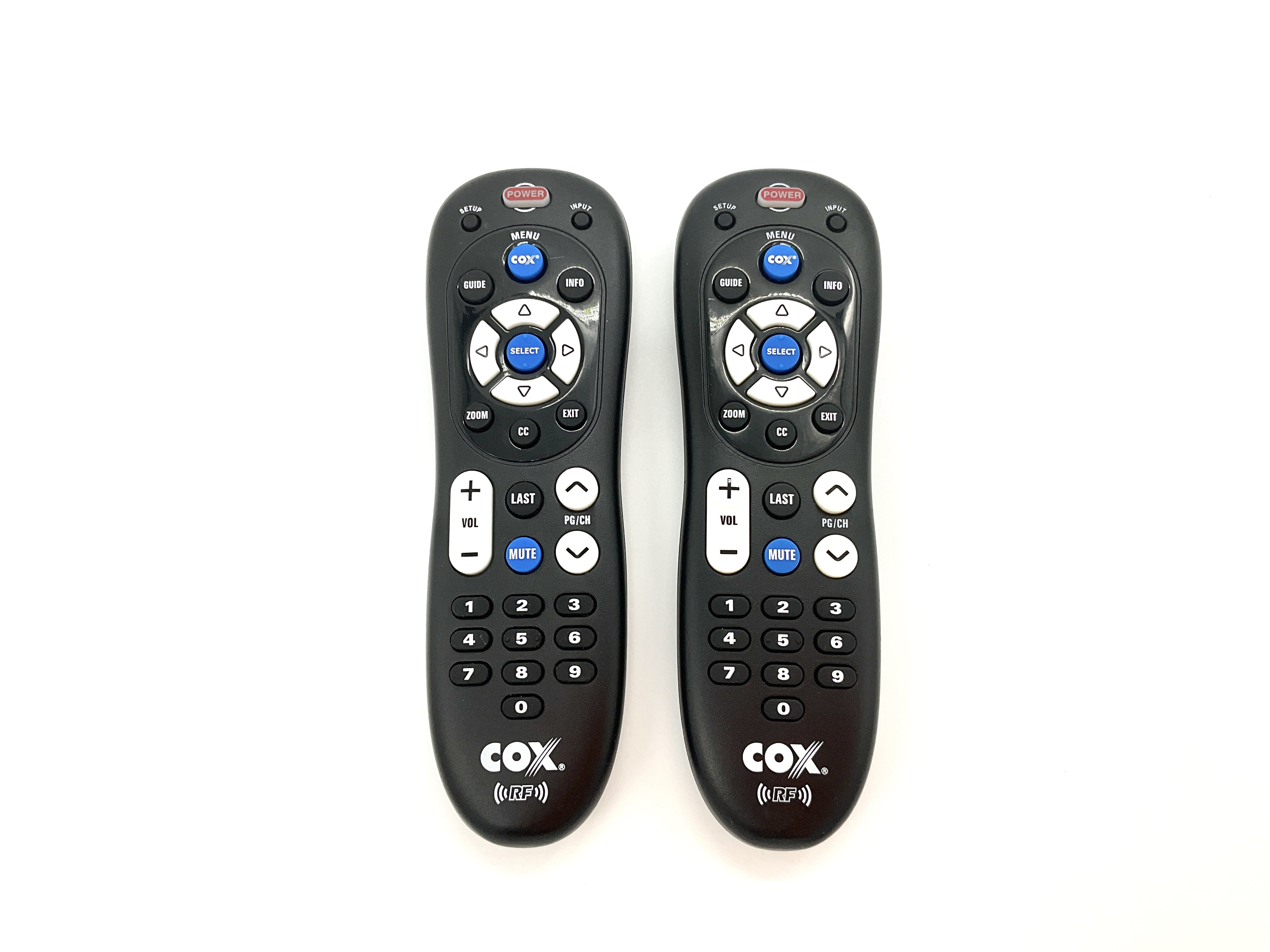 (2 Pack) Replacement Cox IR Remote Control URC-3220 For Cox Mini Box ...