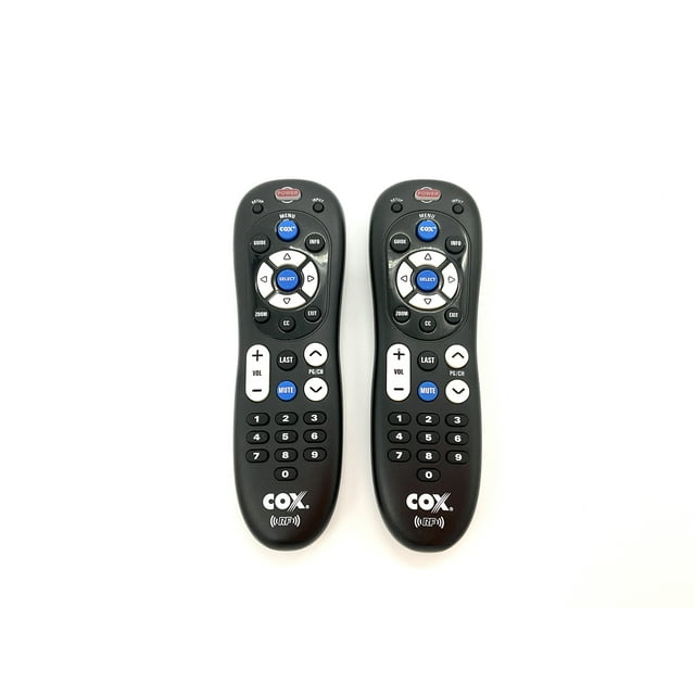 (2 Pack) Replacement Cox IR Remote Control URC-3220 For Cox Mini Box ...