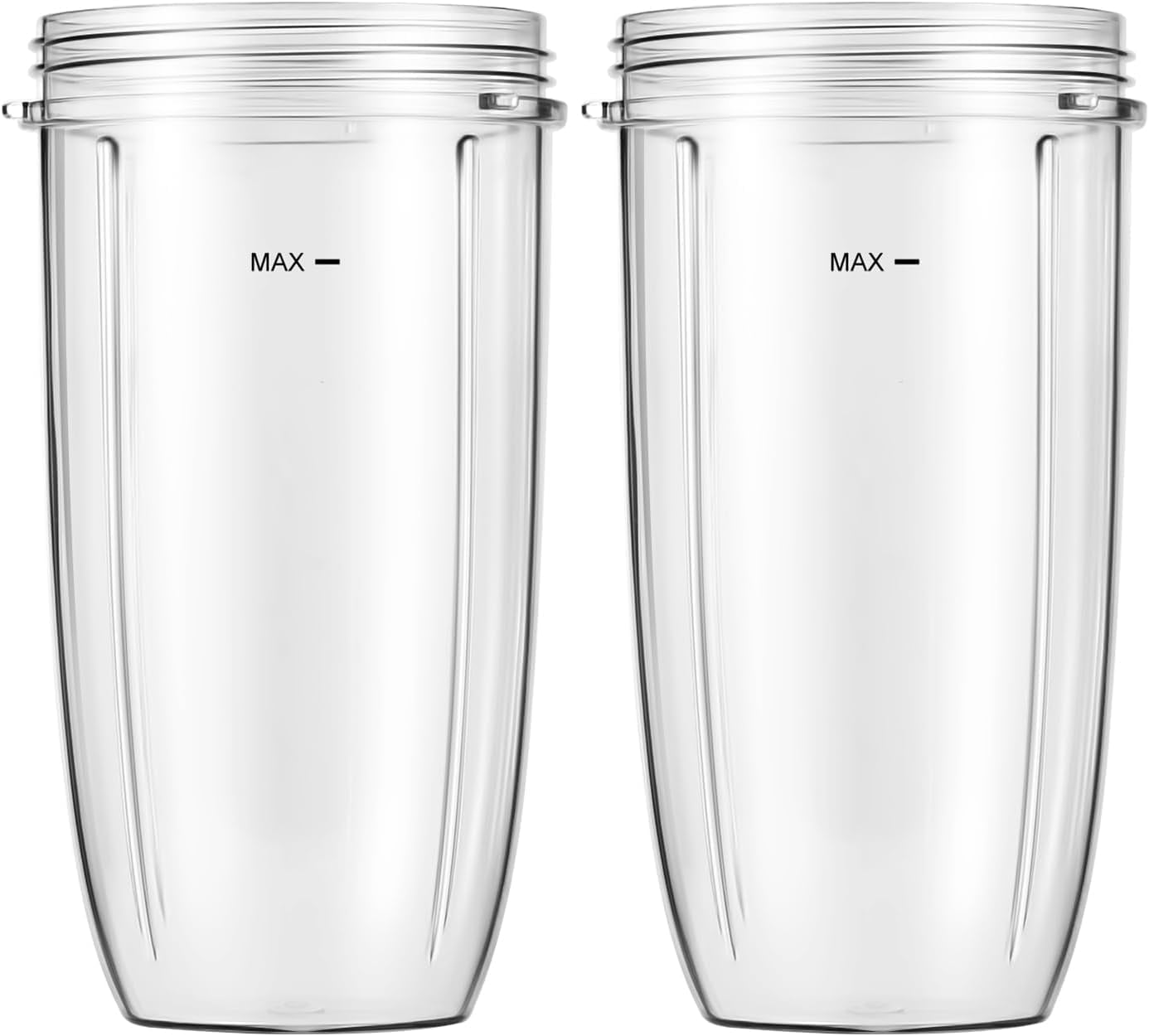 2-Pack Replacement Cups 32oz for Nutribullet 600W 900W - Odorless ...