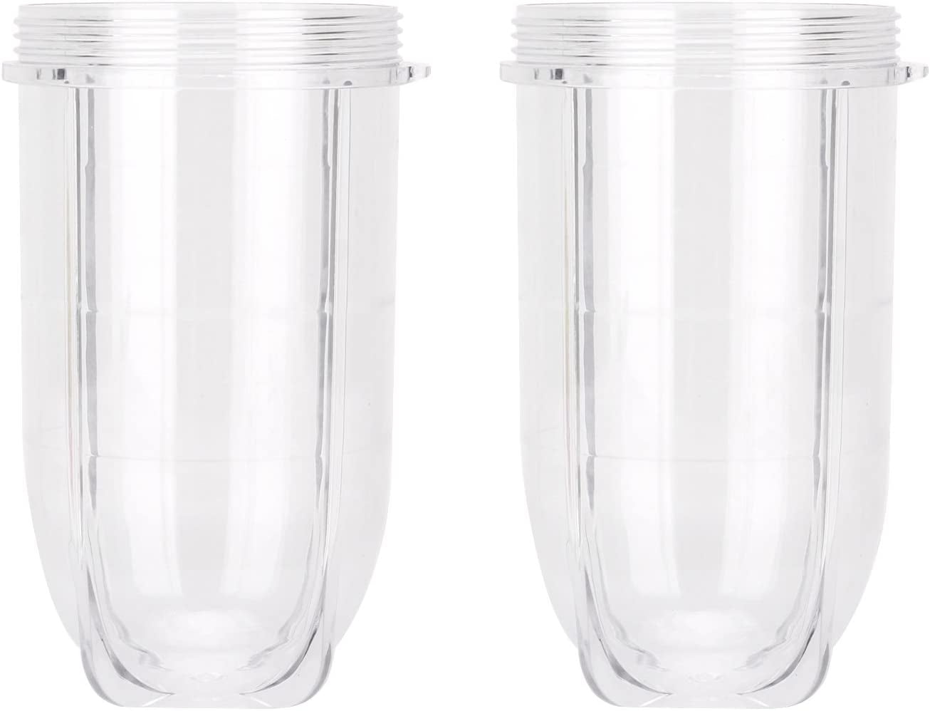 2 Pack Replacement Cups For Magic Bullet 16 OZ Blender Cups 16 Ounce ...