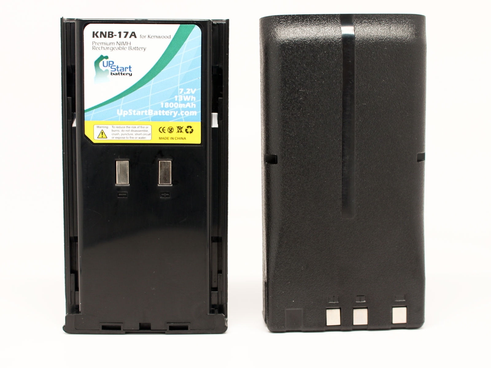 2-Pack Replacement Kenwood KNB-17A Battery for Kenwood KNB-16, KNB-21, KNB22A, TK-190, TK-280 ...