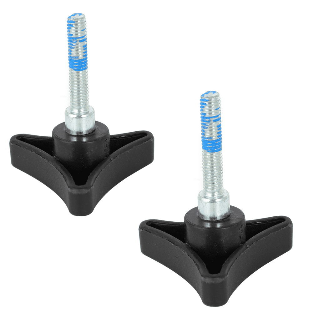 2-Pack Replacement Knobs Compatible with Rollator Walkers - Fits Front ...