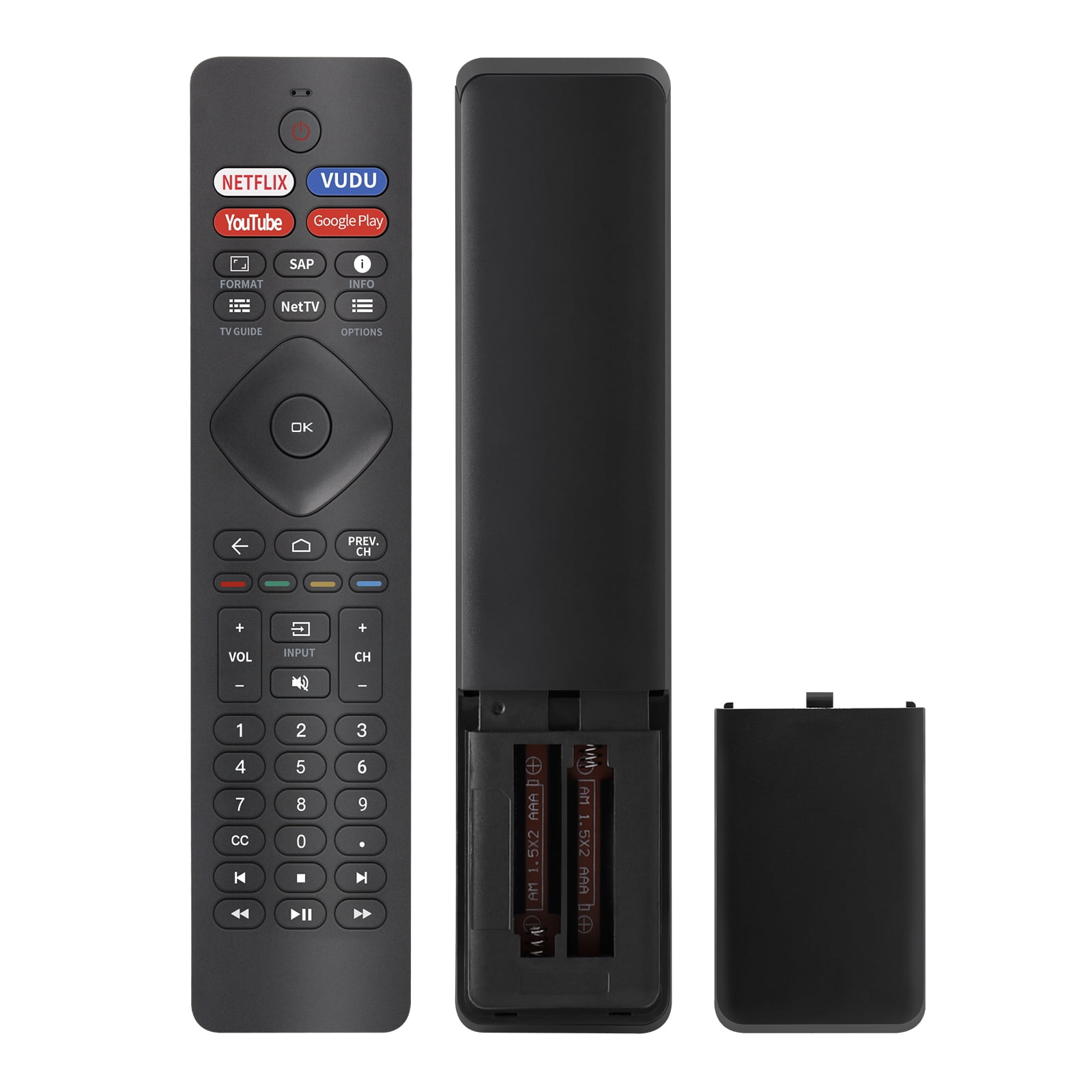 NH800UP RF402A-V14 IR Remote Control Replacement for Philips Android TV ...