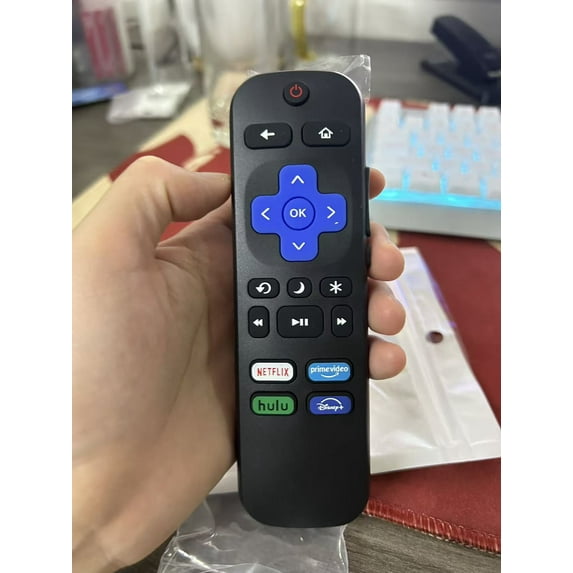 (2 Pack) Replacement Remote Control for Roku TV - Compatible with TCL ...