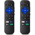 [2 Pack] Replacement for Roku-TV-Remote,Compatible for TCL Roku/Hisense ...