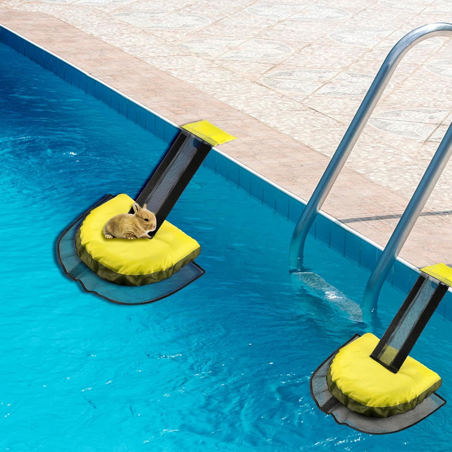 2 Pack Rescue Ramps for Pool, Animal Saving Escape Ramp for Pool, Pool ...