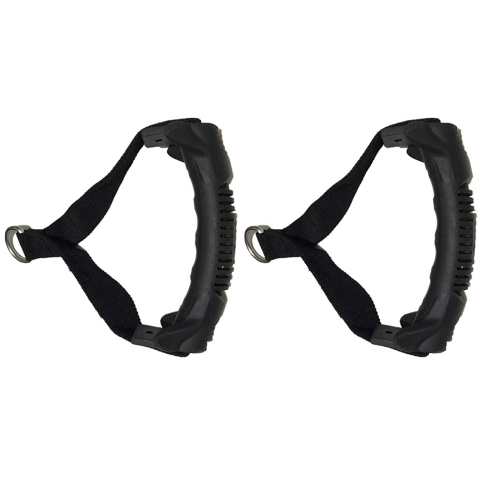 2 Pack Resistance Band Handles Gym Equipment Draw Rope Grips Strength ...
