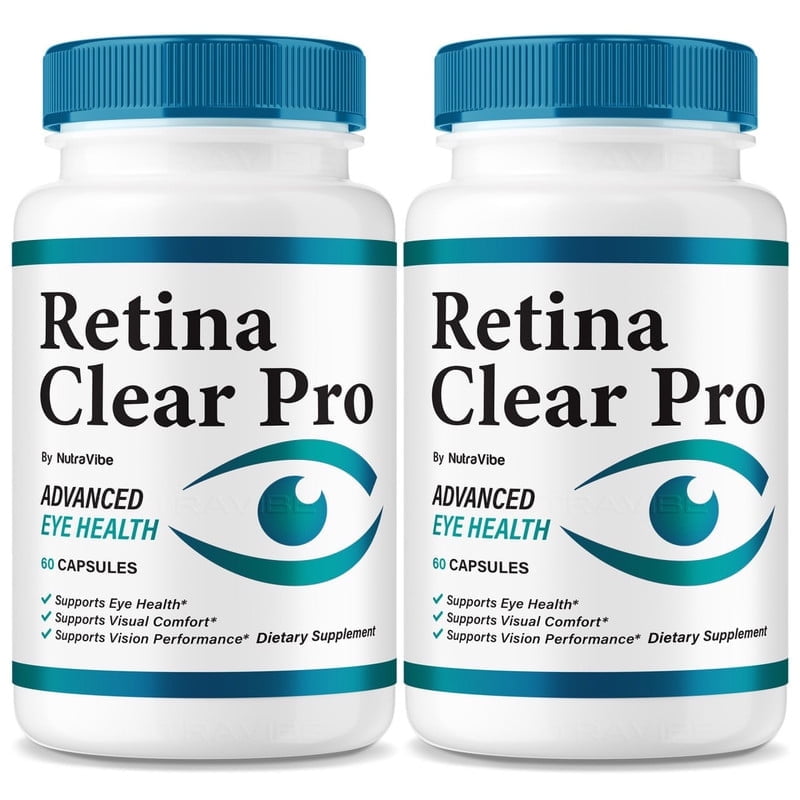 (2 Pack) Retina Clear Capsules – Daily Eye Care Formula with Original ...