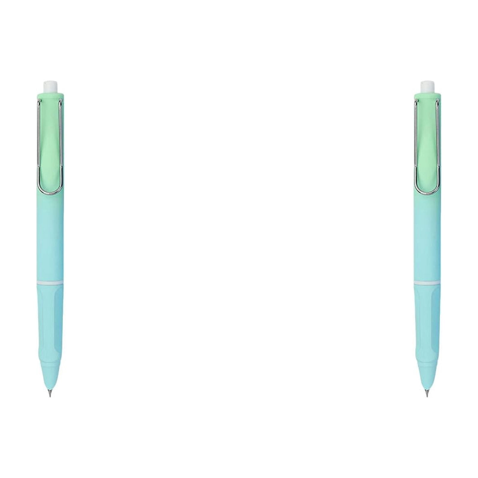 2 Pack Retractable Fountain Pen Extra Fine Nib 0.38mm, Refillable ...
