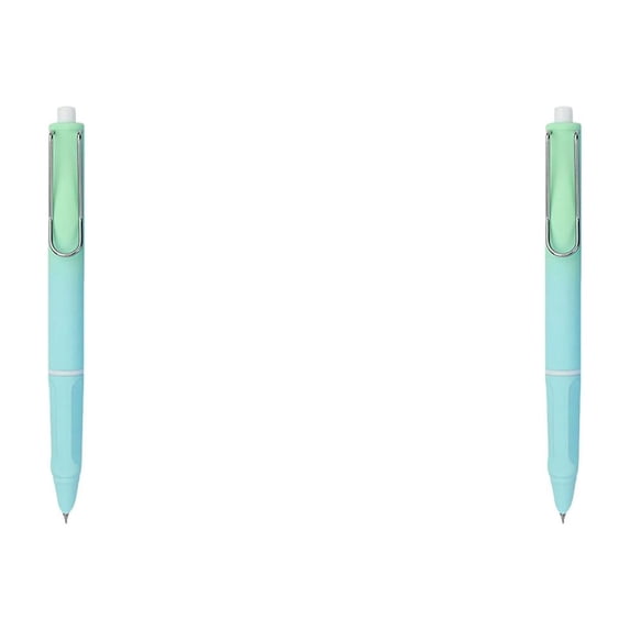 2 Pack Retractable Fountain Pen Extra Fine Nib 0.38mm, Refillable ...
