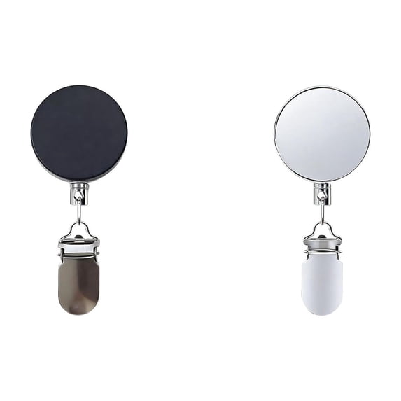 2 Pack Retractable Kitchen Towel Clip Holder, Wall Mounted Kitchen ...