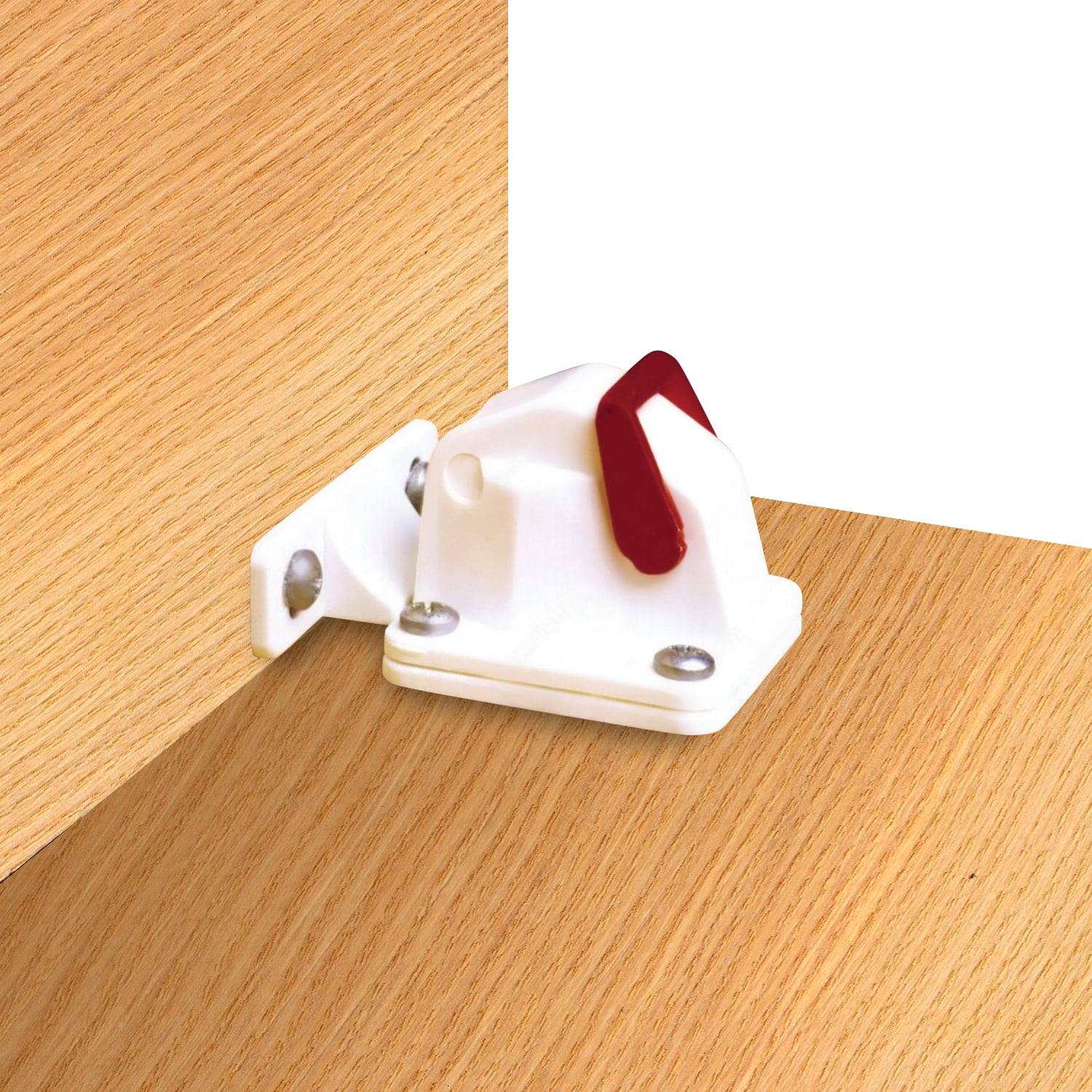 2 Pack Rev-A-Shelf Rev-A-Lock Cabinet Door Security Safety Latch Catch ...