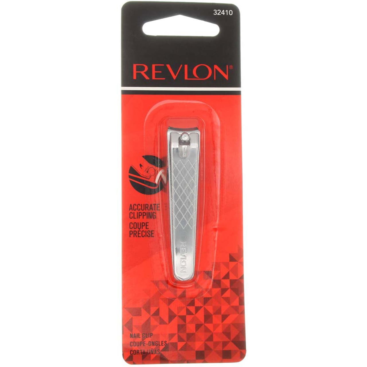 Revlon Deluxe Large Nail Clipper - 2 Pack, Fingernail and Toenail ...