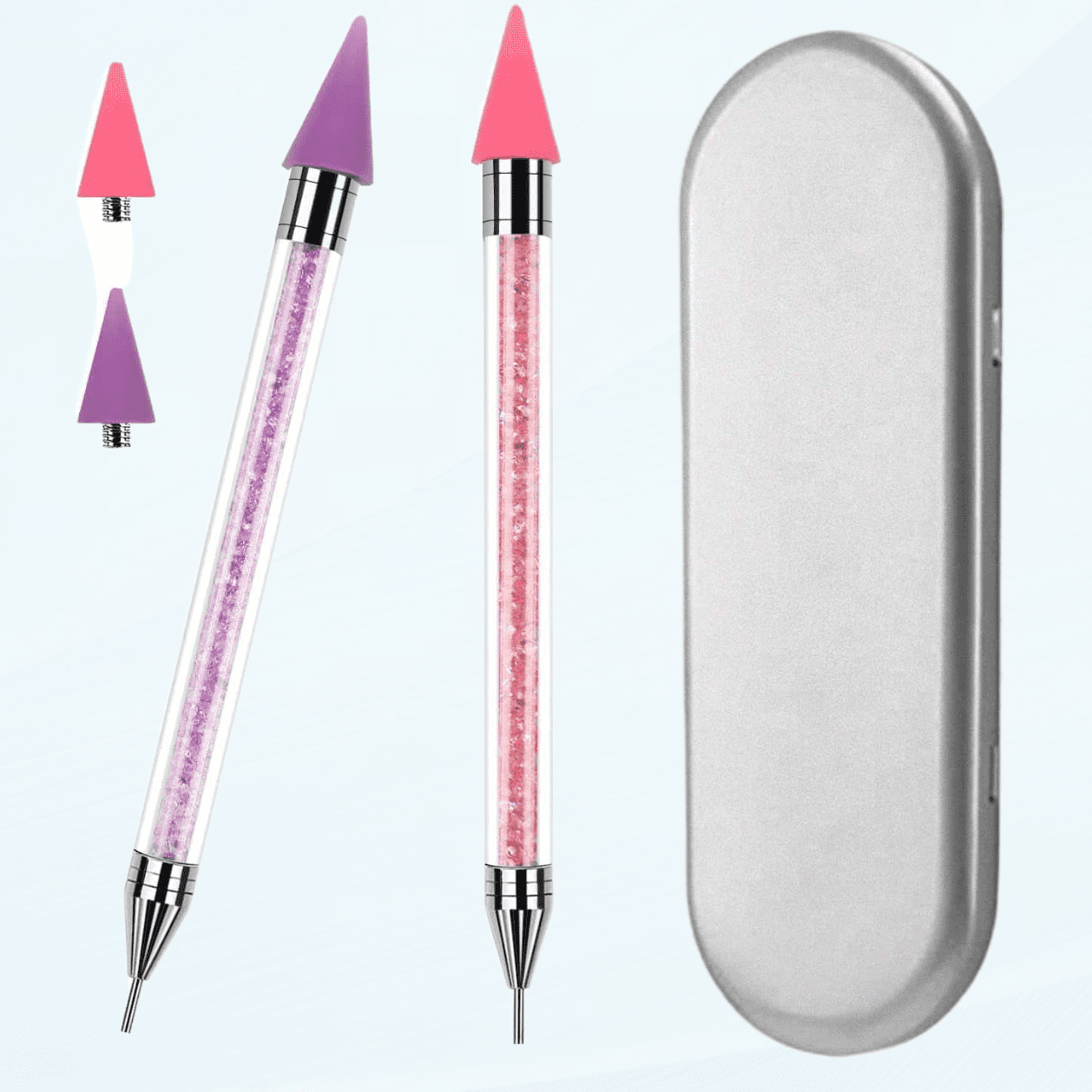 2 Pack Rhinestone Picker With Two Replaceable Wax Heads,Diamond ...