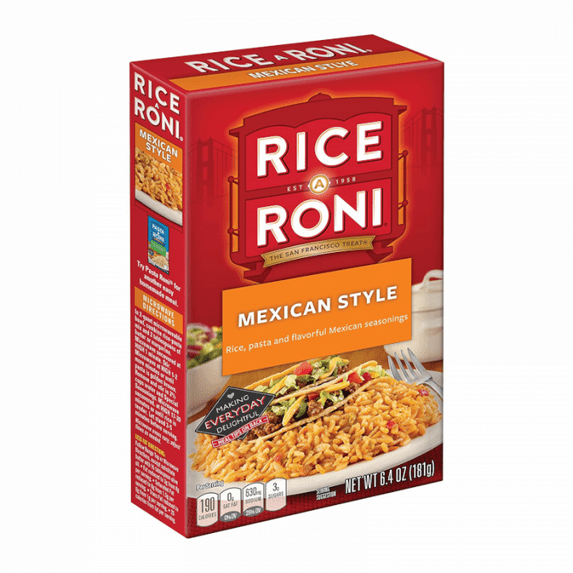 ( 2 Pack )Rice A Roni Food Mix, Cilantro Lime 5.6 Oz - Walmart.com