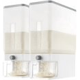 2 Pack Rice Dispenser 25 Lbs(11.3kg), 5.9 * 13.8 * 16.9 inches Rice ...