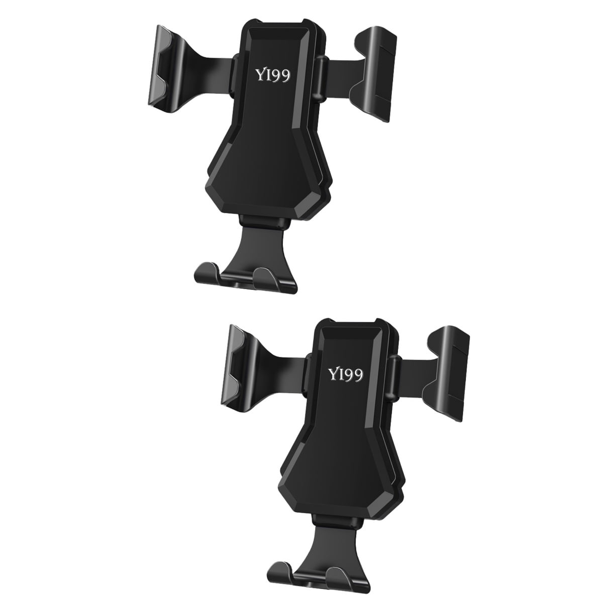 2 Pack Ring Trustworthy Phone Holder 9.2*7cm Black - Walmart.com