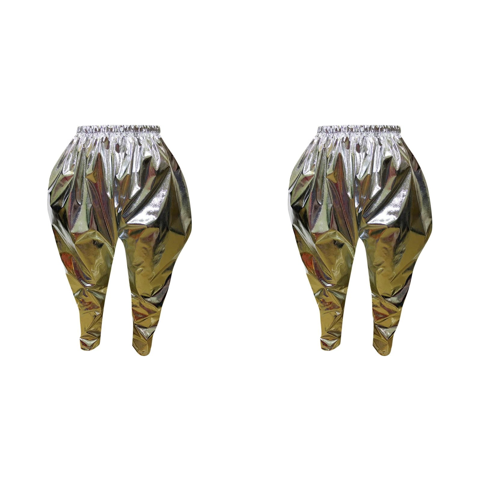 (2-Pack) Rinsvye Kids Girls Boys Metallic 5T Sweatpants Girls Harem ...