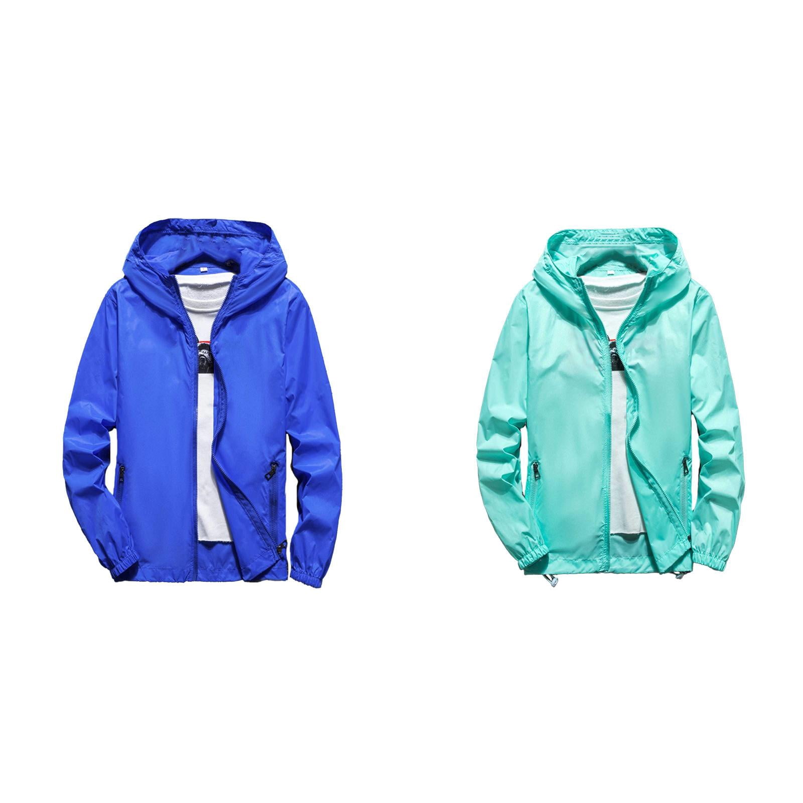 (2-Pack) Rinsvye Lightweight Breathable Outdoor Skin Coats for Men with ...