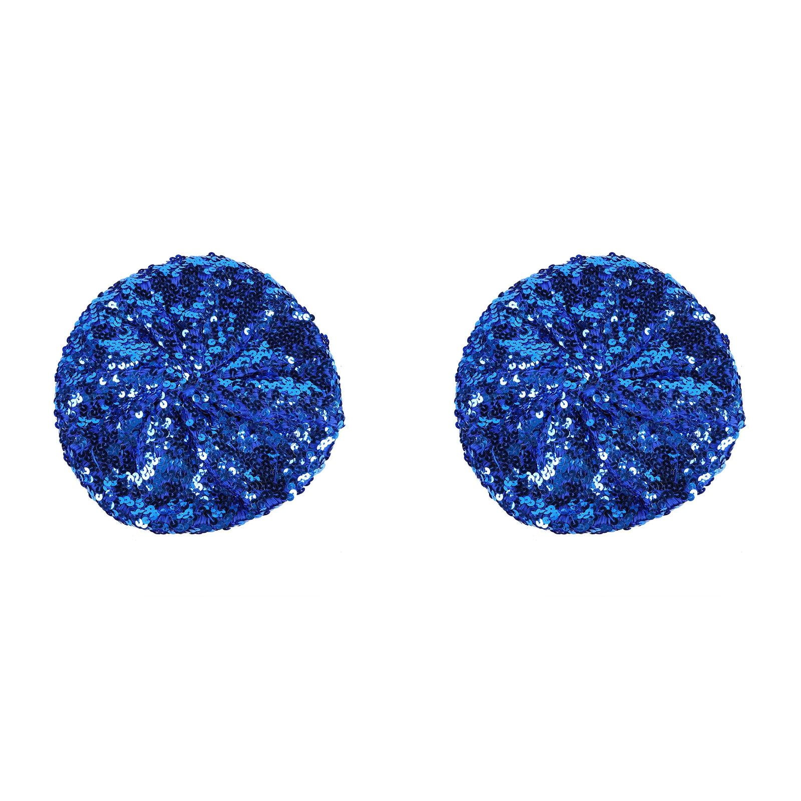 (2-Pack) Rinsvye Women Fashion Sparkling Sequins French Bonnet Beret ...