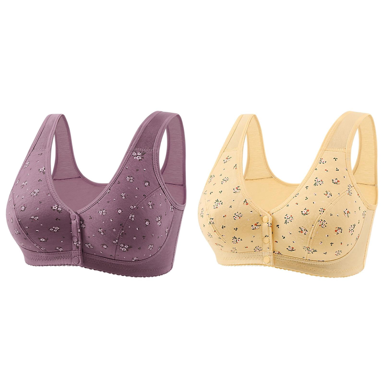 (2-Pack) Rinsvye Women's Comfortable and Bra Pack for Women Transparent ...