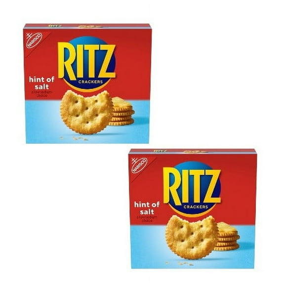 ( 2 Pack ) Ritz Hint Of Salt Crackers - 13.7oz - Walmart.com