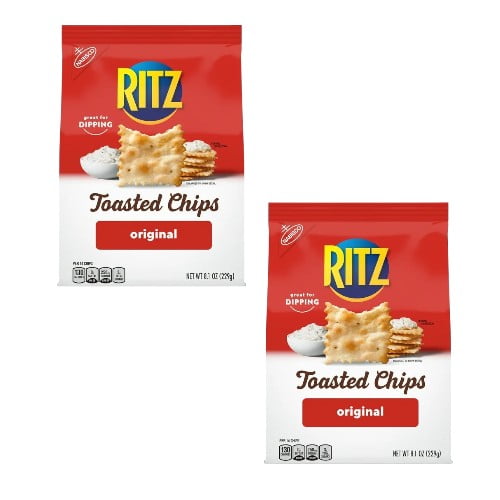 ( 2 Pack ) Ritz Toasted Chips - Original - 8.1oz - Walmart.com