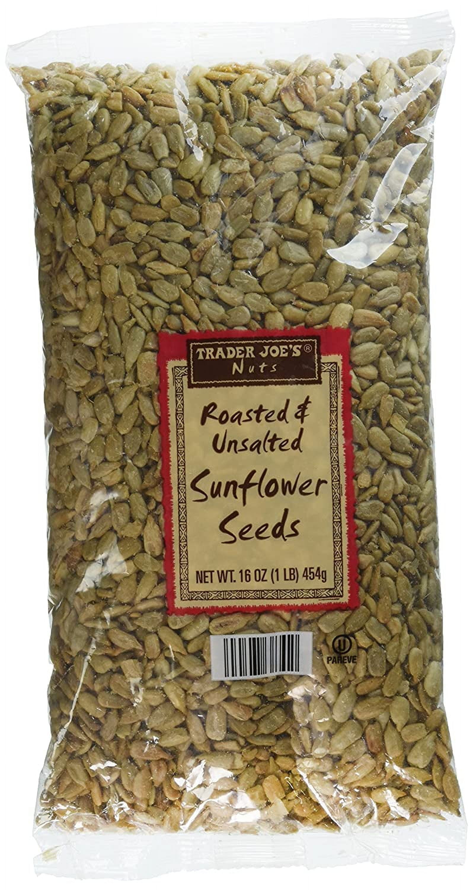 2 Pack Roasted & Unsalted Sunflower Seeds 16 oz NET WT - Walmart.com