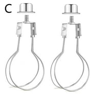 Creative Hobbies Lamp Shade Light Bulb Clip Adapter Clip on with Shade ...