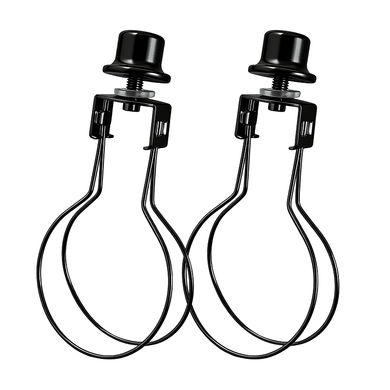 Lamp Shade Adapter, Clip on Lamp Shade, AEELLEEA 2 Pack Small Lamp ...