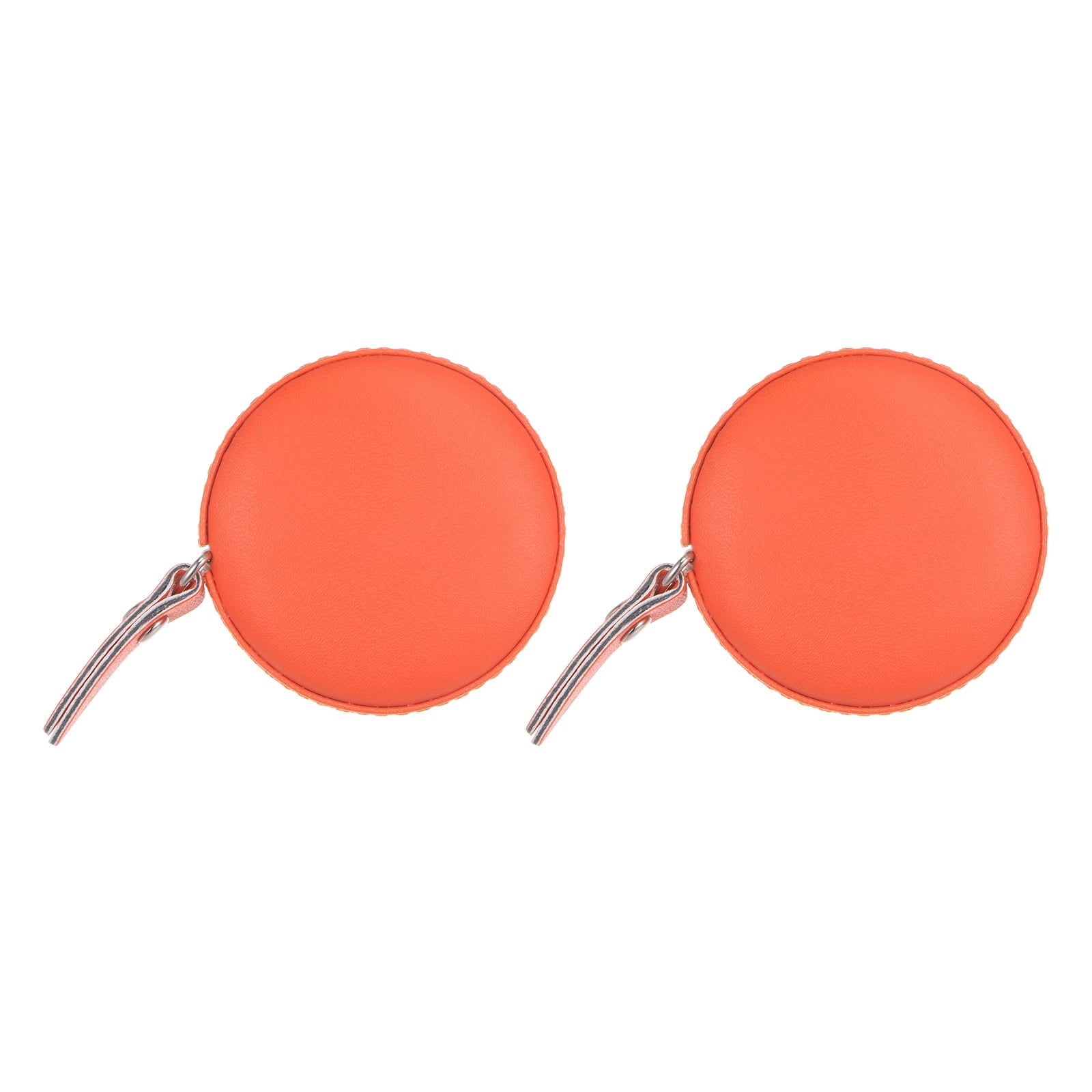 2 Pack Round Retractable Measuring Tape 150cm/60-inch Soft Leather Case ...