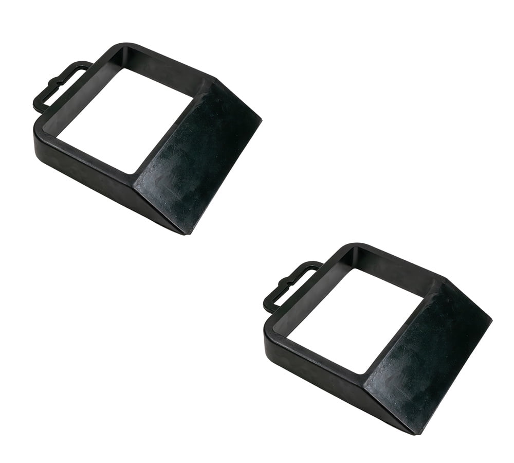 2 Pack Rubber Pallet Jack Wheel Chock with Built-in Handle - Pallet ...