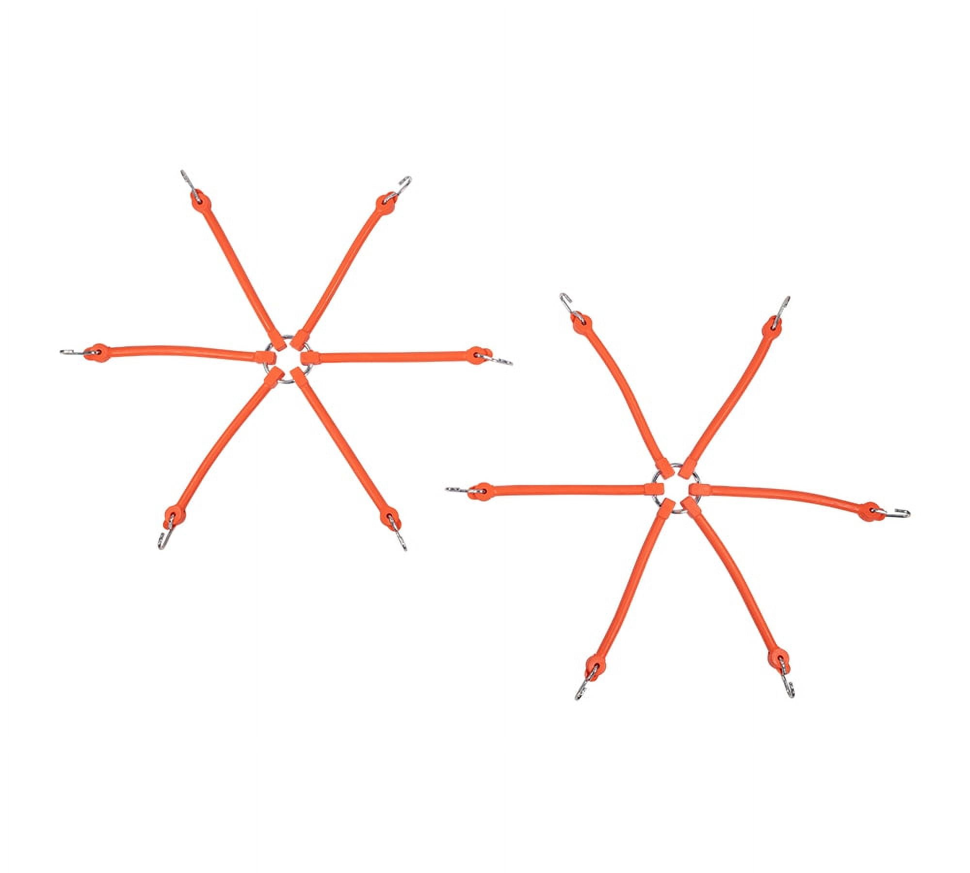 2 Pack Rubber Spider Bungee for Semi Truck Tires - 22-1/2" & 24-1/2 ...