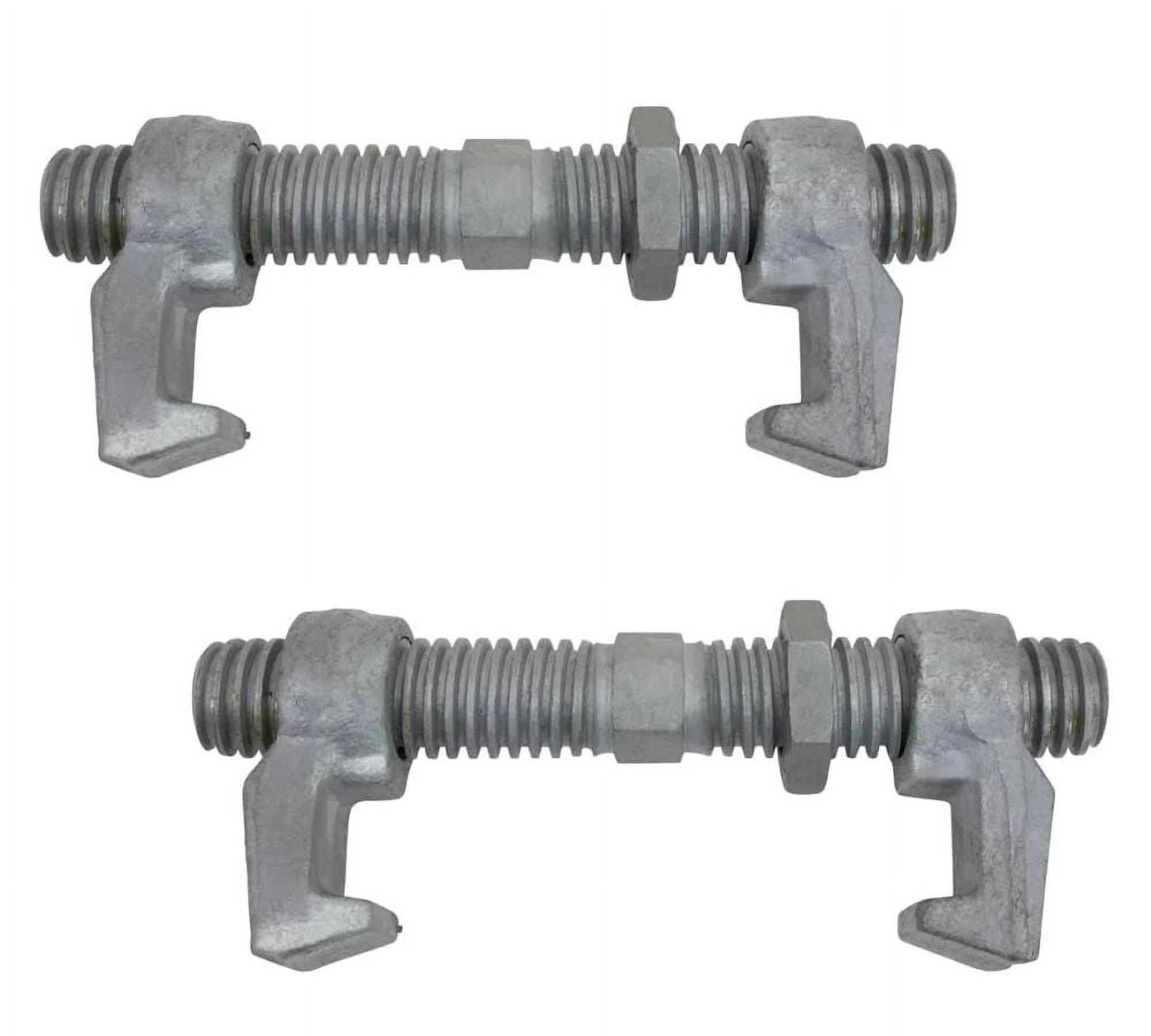 (2 Pack) SEA RAIL Shipping Container Bridge Fittings Clamp- 260 mm ...