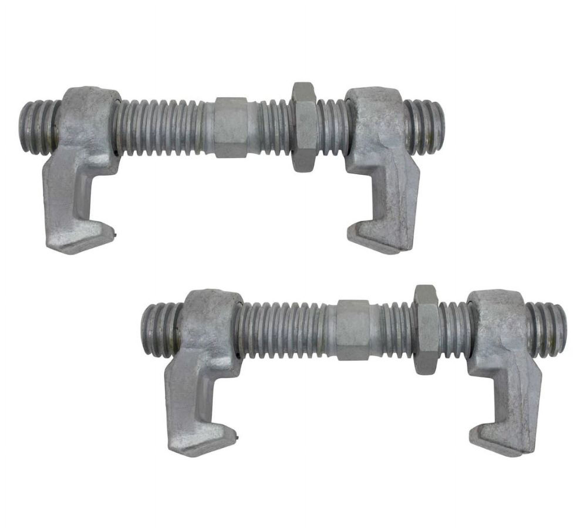 (2 Pack) SEA Rail Shipping Container Bridge Fittings Clamp - 380 mm ...