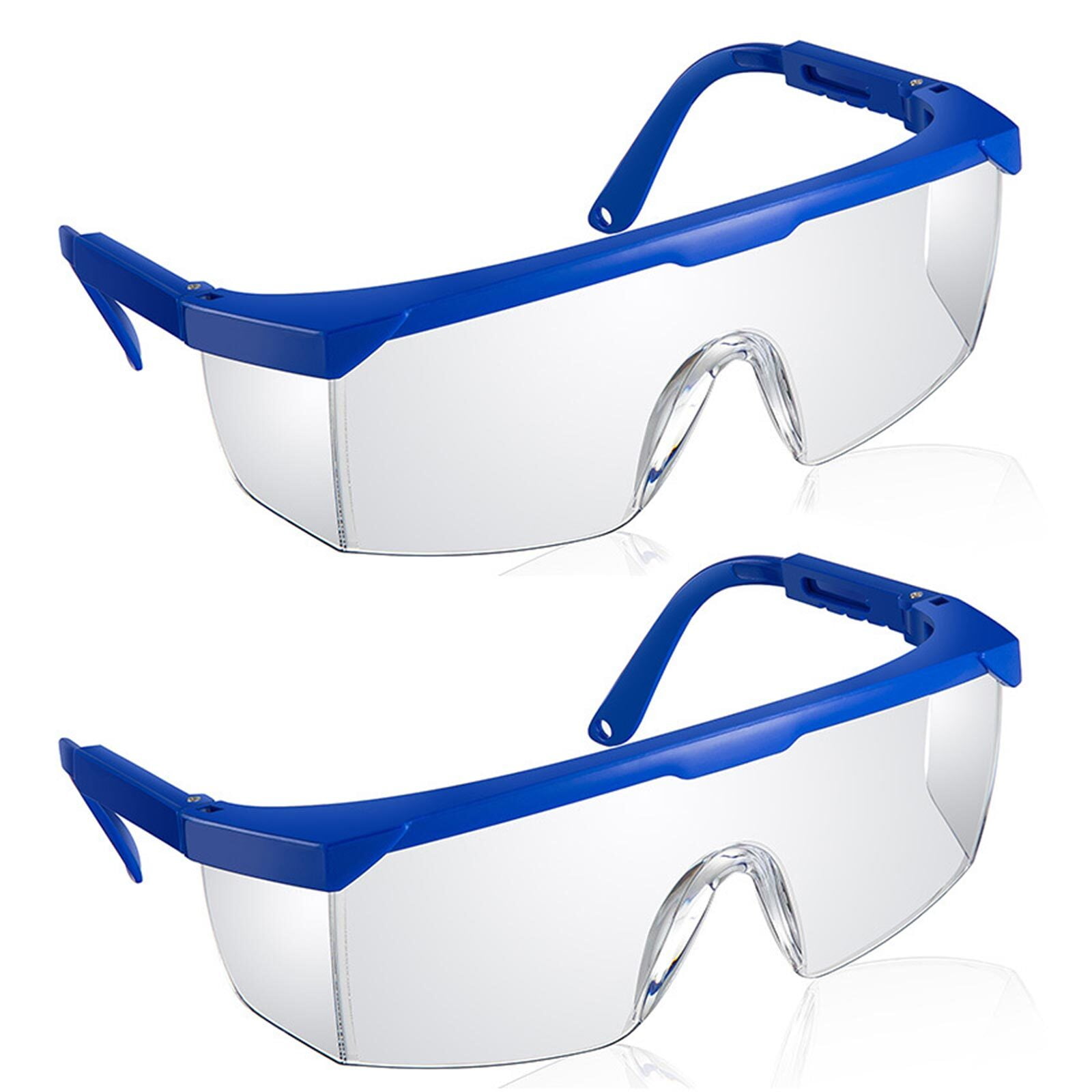 2-Pack Safety Goggles Glasses AMITOFO Women Man Adjustable Protective ...