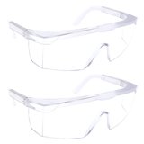 2-Pack Safety Goggles Glasses AMITOFO Women Man Adjustable Protective ...
