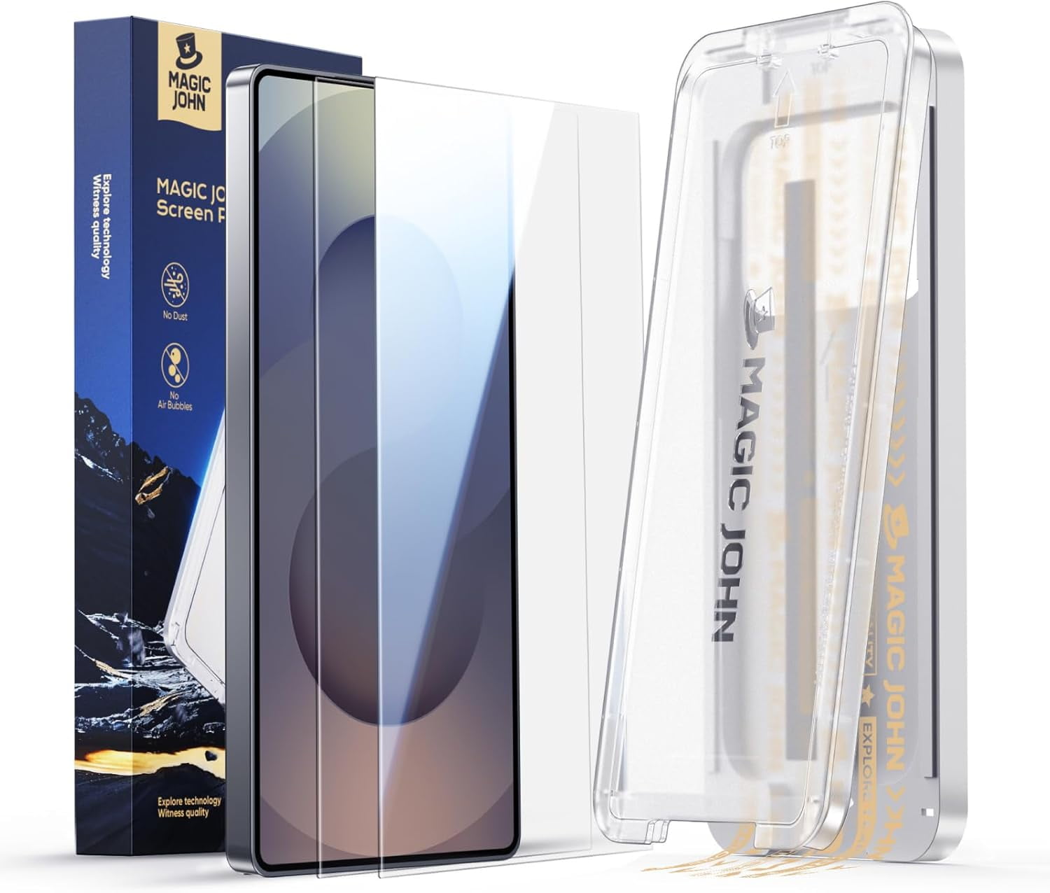 2 Pack for Samsung Galaxy S25 Ultra Screen Protector, with Shatterproof ...