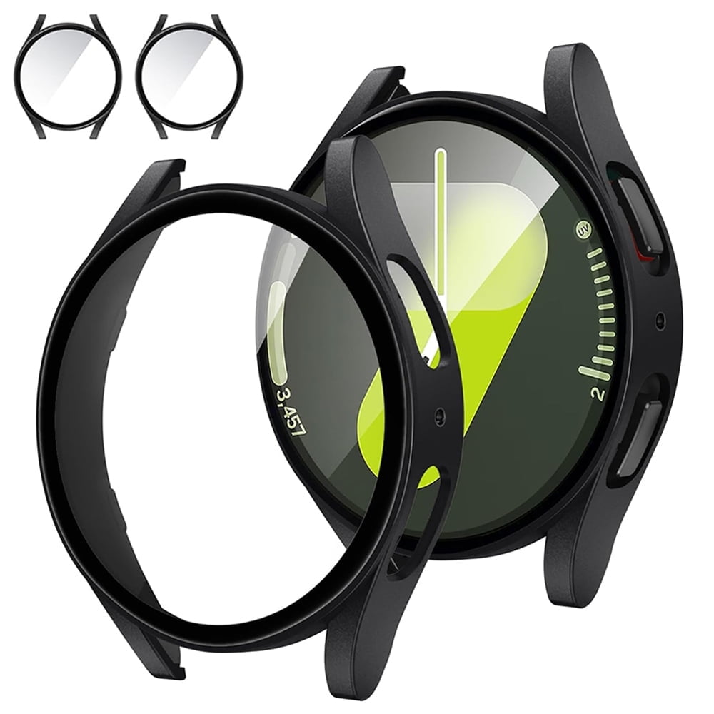 [2 Pack] for Samsung Galaxy Watch 7 Case [44mm], IC ICLOVER Full Cover ...