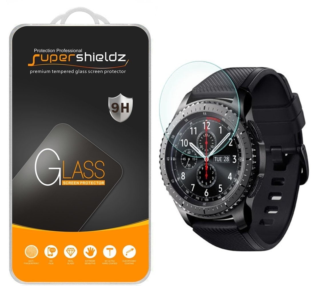 [2-Pack] Samsung Gear S3 Frontier Tempered Glass Screen Protector, Anti ...