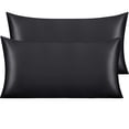 2 Pack Satin King Pillowcases For Hair And Skin Luxurious Silky Pillow ...