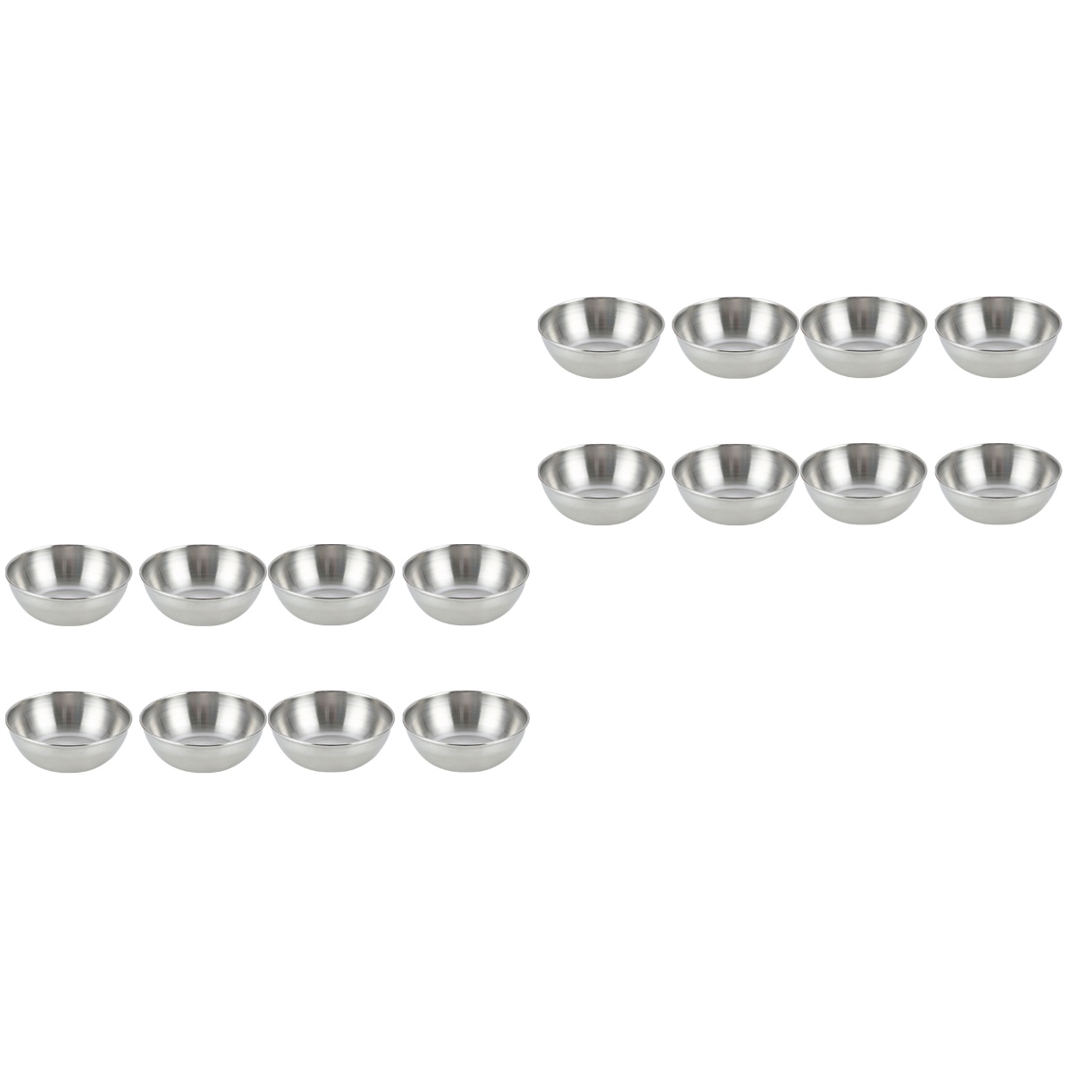 2 Pack Saucers Round Seasoning Dish Appetizer Plates - Walmart.com
