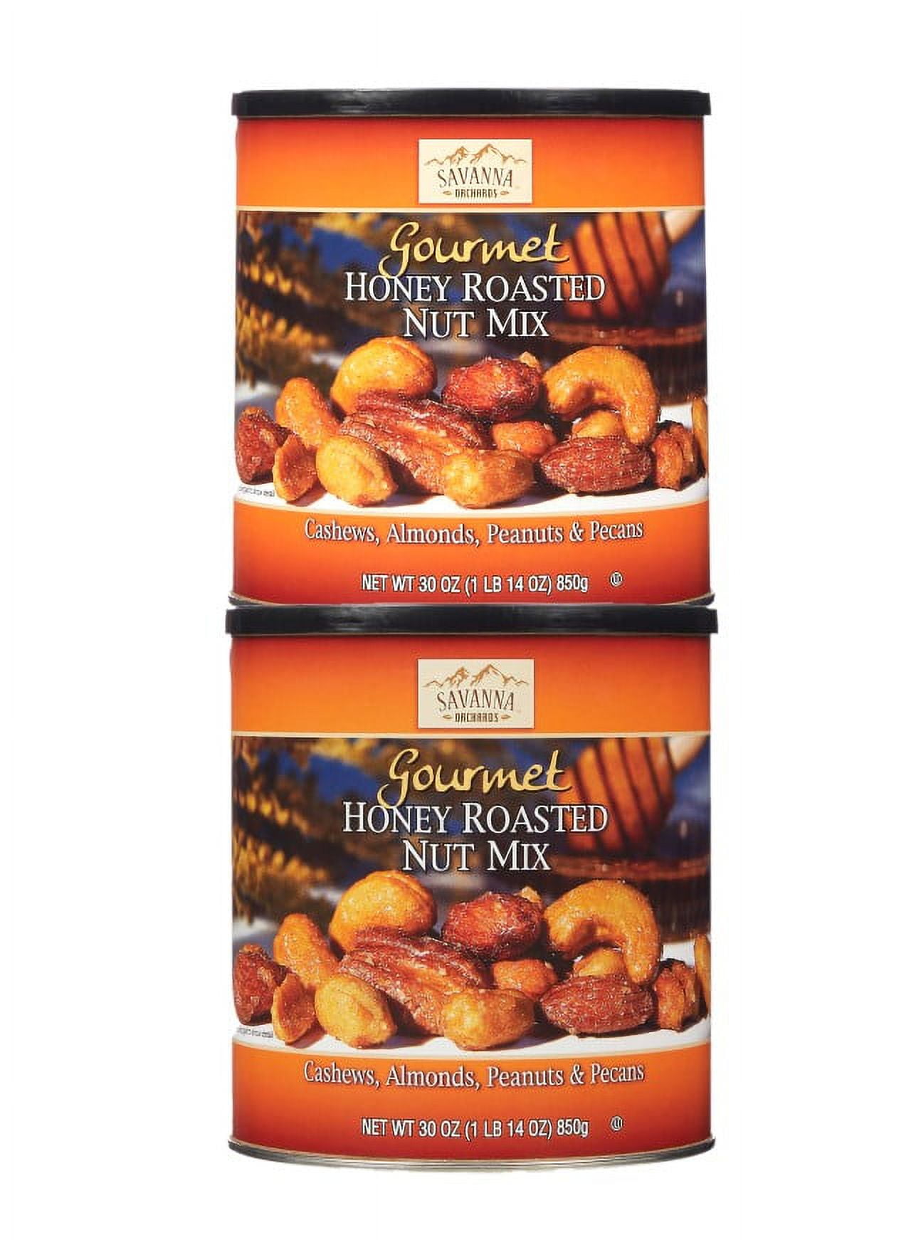 2 Pack | Savanna Orchards Gourmet Honey Roasted Nut Mix, 30 oz ...
