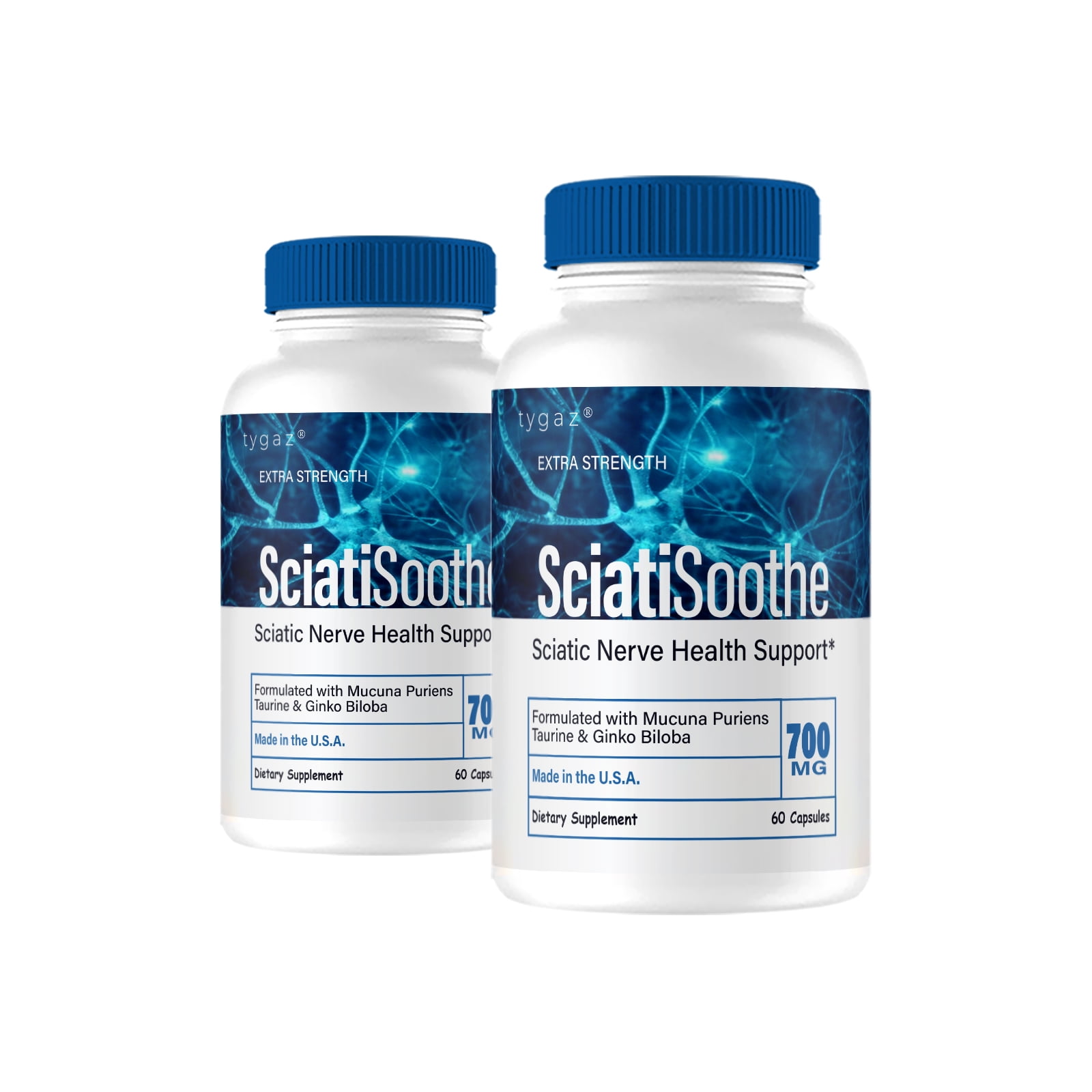 (2 Pack) SciatiSoothe - Sciati Soothe Capsules - Walmart.com