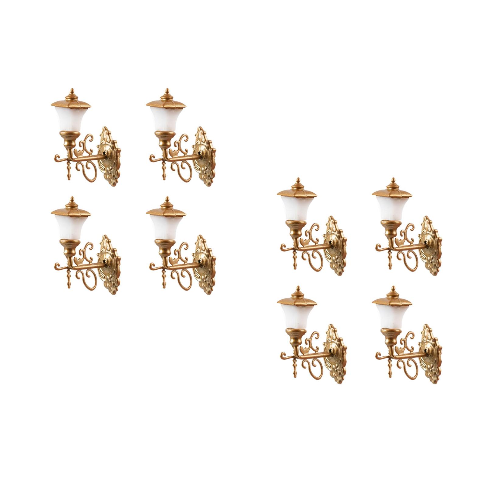 2 Pack Sconces Wall Lighting Tiny Lights for Crafts Dollhouse Child ...