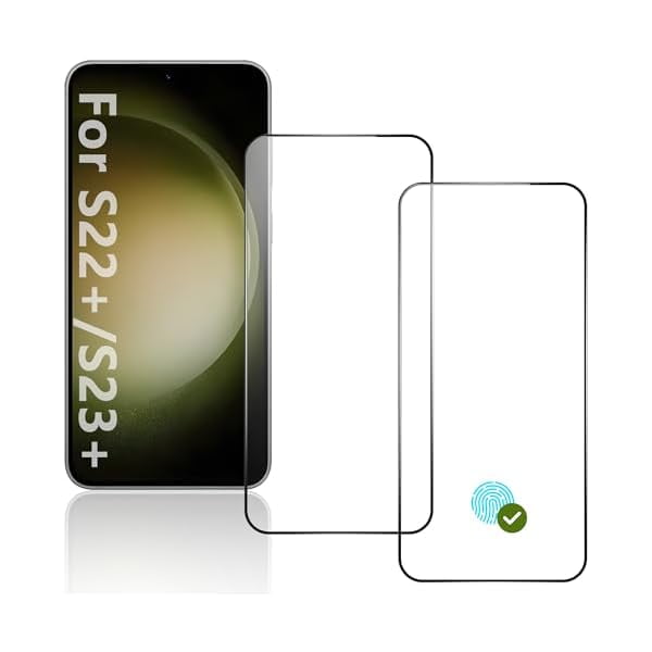 2 Pack Screen Protecto for Samsung Galaxy s22 Plus and S23 Plus Anti ...