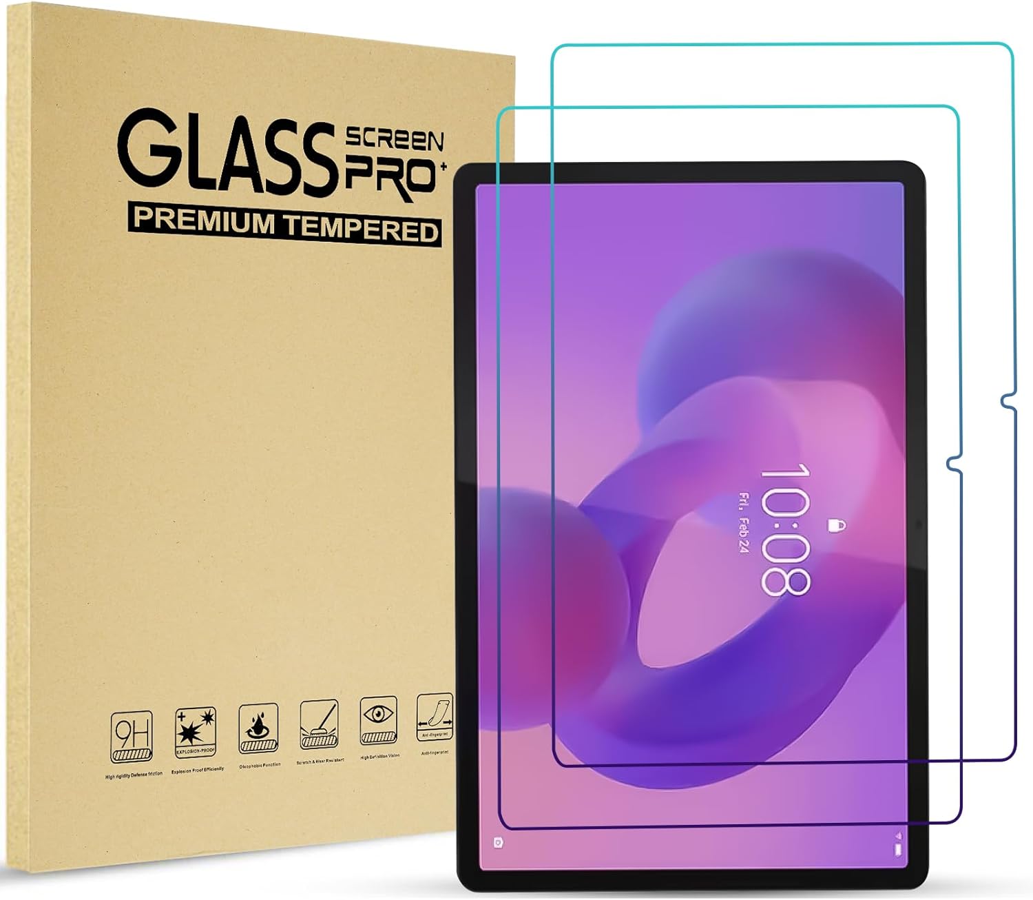 2 Pack Screen Protector for 12.7" Lenovo Idea Tab Pro 2025/Yoga Tab ...