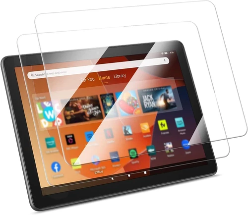 2 Pack Screen Protector For 10.1" Fire Hd 10 & Hd 10 Plus Tablet (13Th ...