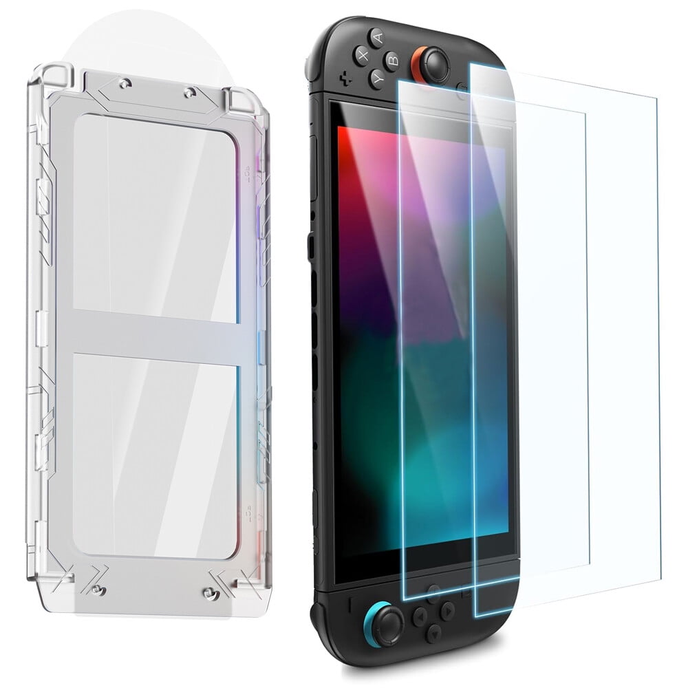 2 Pack Screen Protector For Nintendo Switch 2 2025 ANTI-GLARE & Auto ...